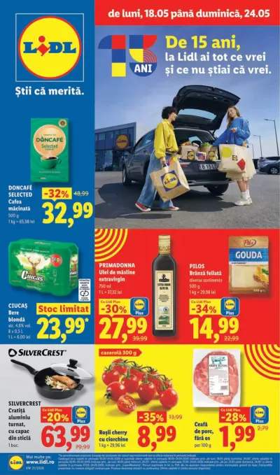 Catalog Lidl 18.05.2026 - 24.05.2026 | Oferte Lidl online | cataloglidl.ro